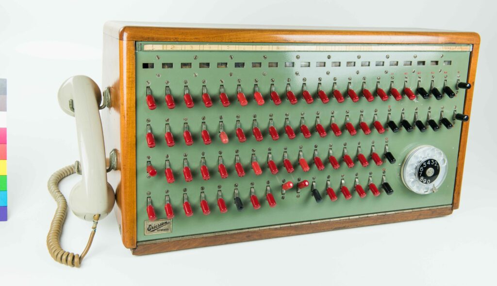 » Central telefônica manual